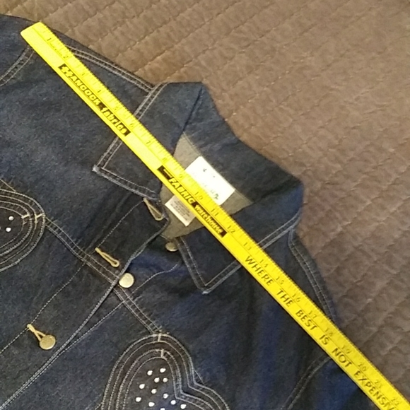 Quacker Factory | Jackets & Coats | Quacker Factory Denim Jacket With ...